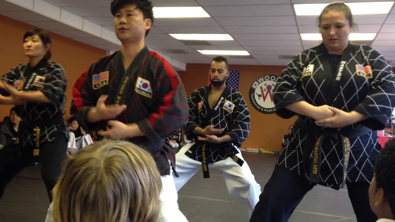 Hapkido form at Pure Woori Taekwondo and Hapkido Academy (2017) - YouTube