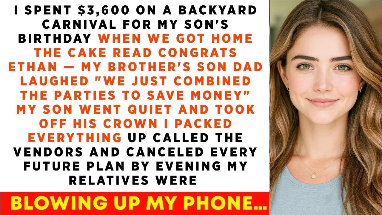 I SPENT $3,600 On A Backyard Carnival For My SON'S BIRTHDAY 'When We ...