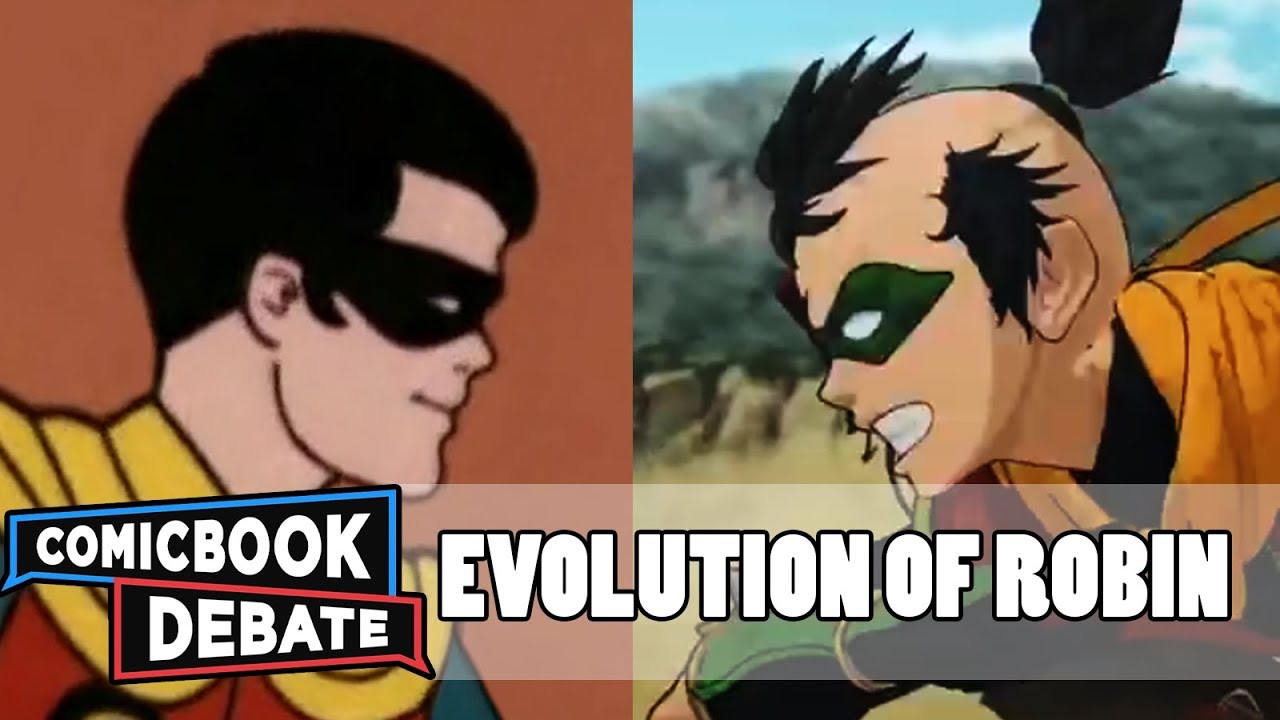 Evolution of All Robins in Cartoons in 35 Minutes (2018) - YouTube