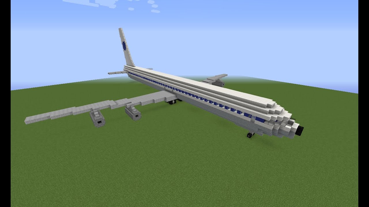 Boeing 707-300 Pan American in Minecraft! - YouTube