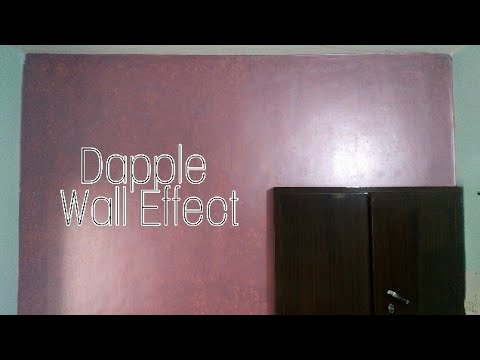 DAPPLE EFFECT | WALL TEXTURE (Dapple) - YouTube