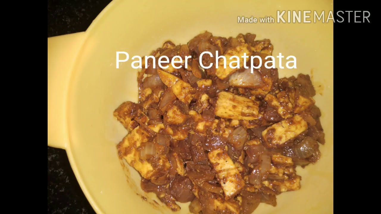 Paneer Chatpata Recipe in Tamil | பன்னீர் chatpata - YouTube