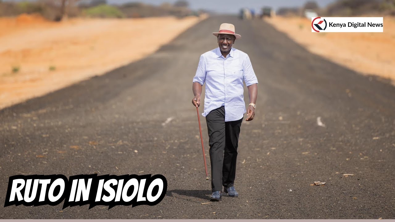 President Ruto Commissions the Tarmacking of Isiolo–kulamawe and ...