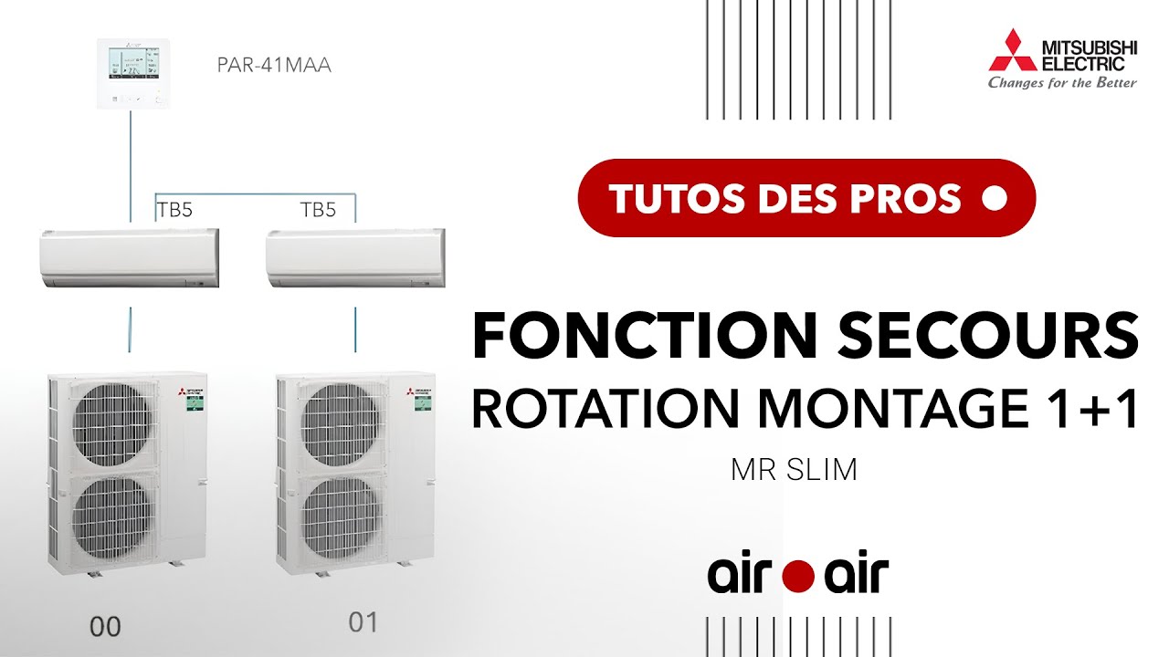 Tuto : Activer les fonctions Secours Rotation Montage 1 + 1 des PAC ...