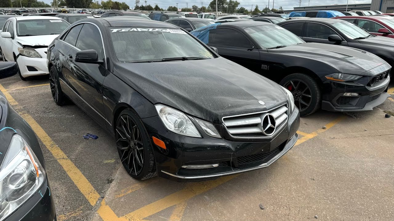Discover the Untold Secrets of the Fearless Copart Mercedes E350 - YouTube