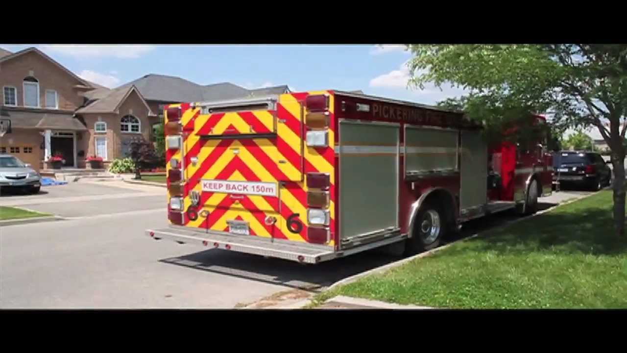 Pickering Fire Services Put Homes to the Test - YouTube