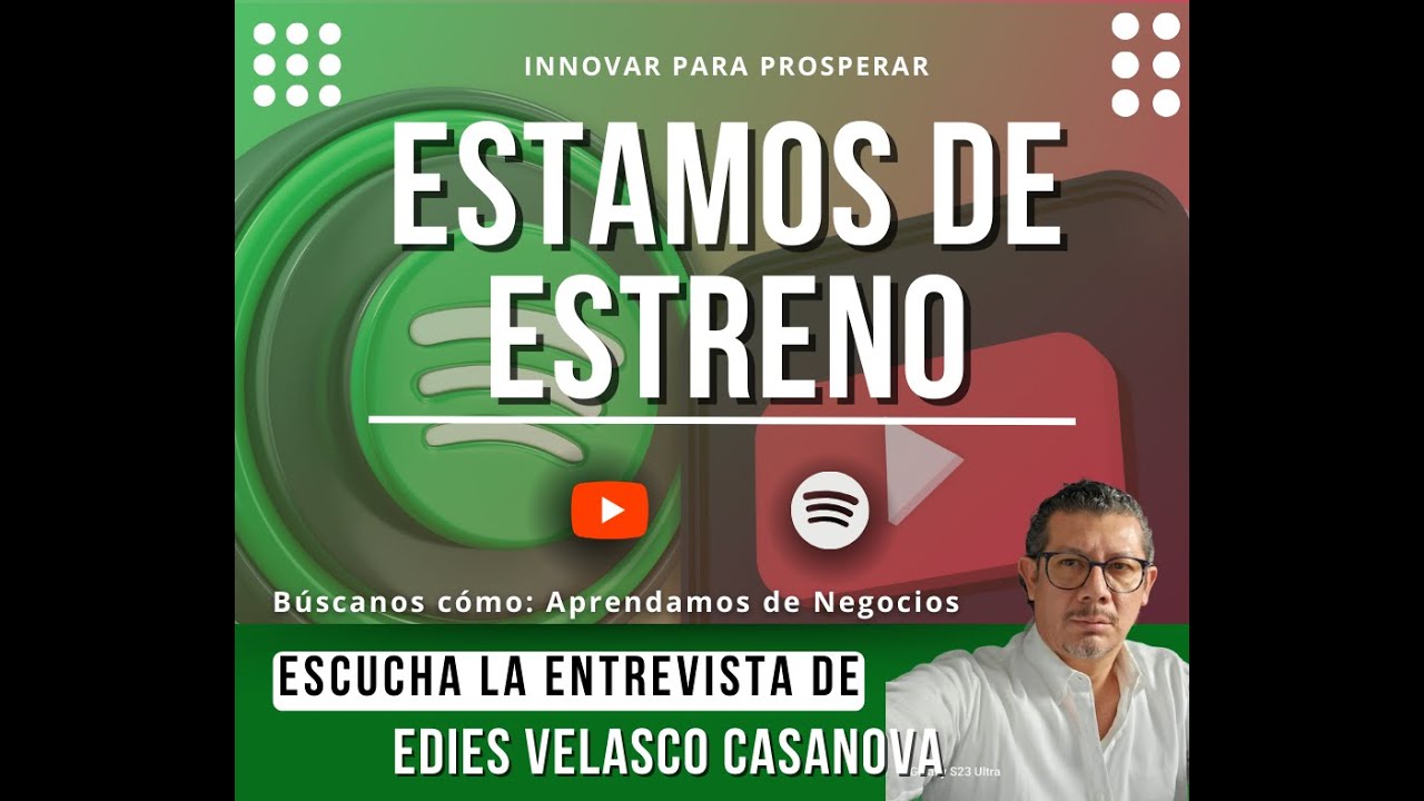 Aprendamos De Negocios Ep 89 Edies Velasco Youtube