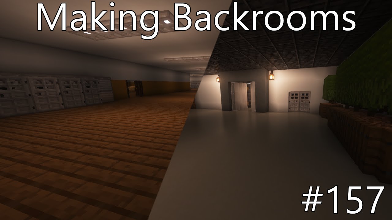 Making Backrooms in Minecraft Part 157 (Level 48 and 79) - YouTube