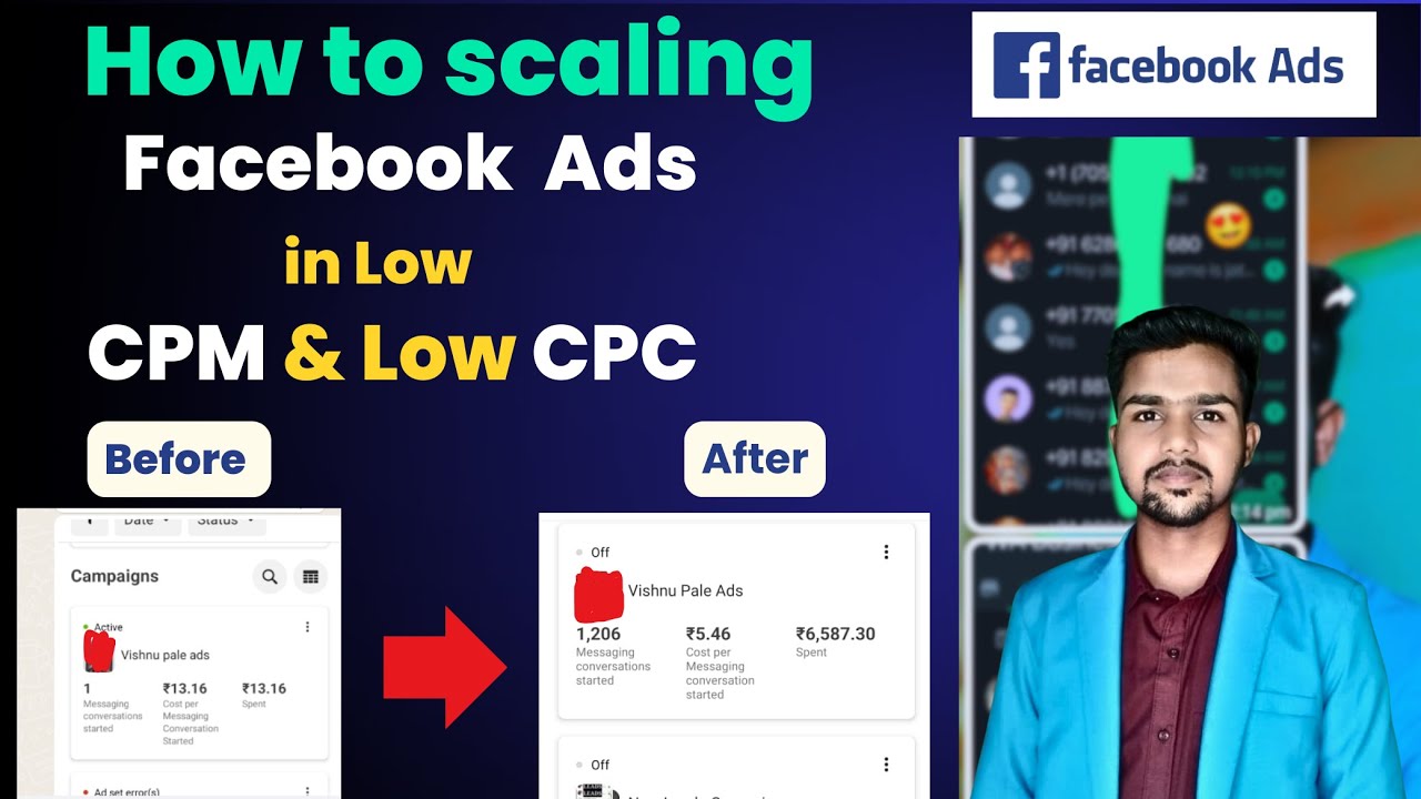 How to scaling Facebook ads in Low CPM || Low CPM me Facebook Ads ko ...