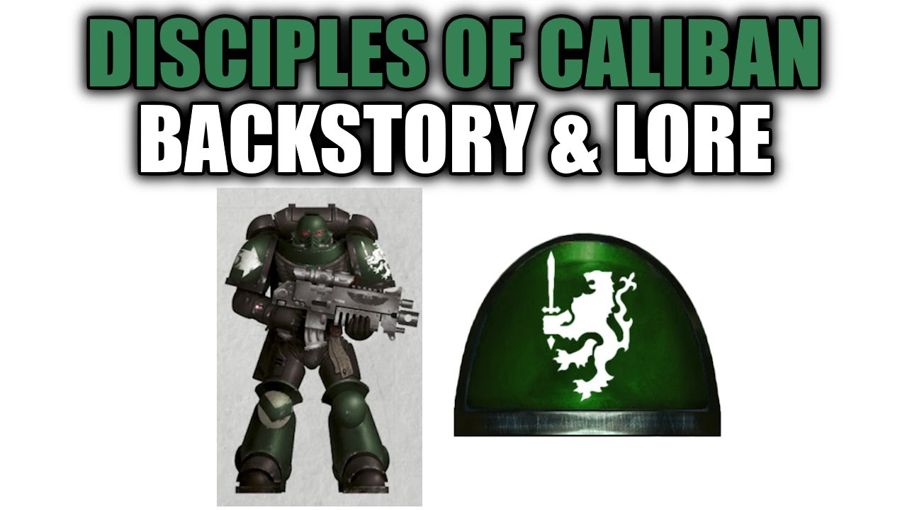 Dark Angels Successor Chapters - Disciples Of Caliban | Warhammer 40k ...