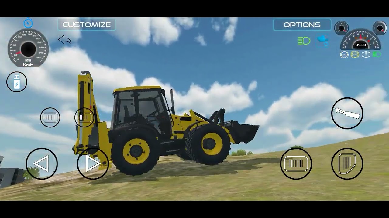 3D JCB SIMULATOR GAME | ANDROID GAMEPLAY - YouTube