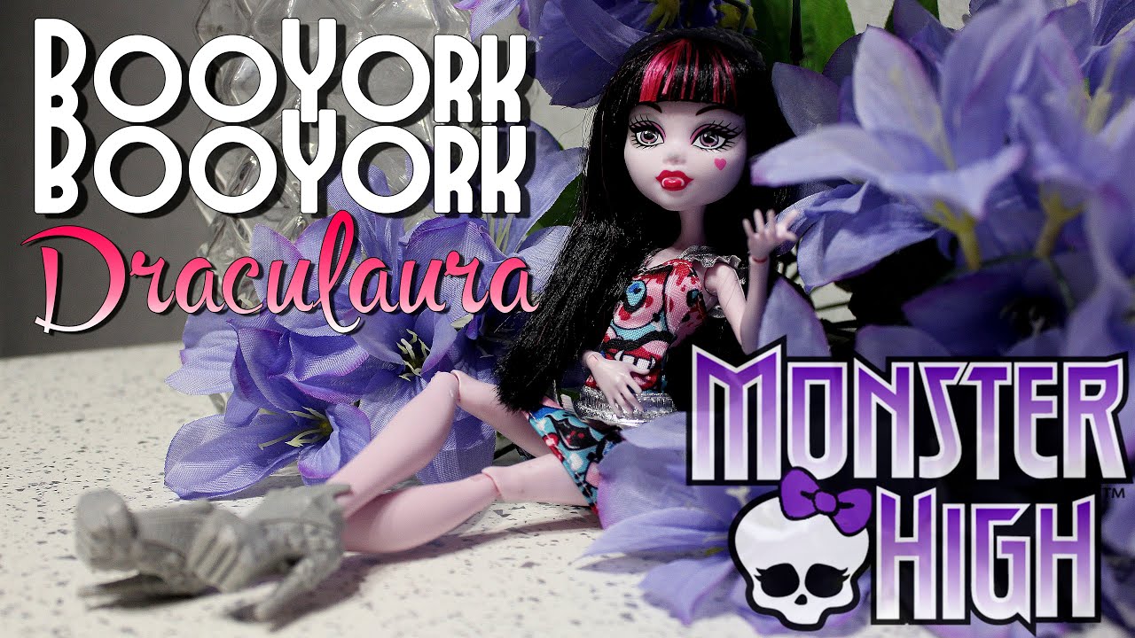 Обзор Monster High - Дракулаура Бу Йорк Бу Йорк (Draculaura - Boo York ...