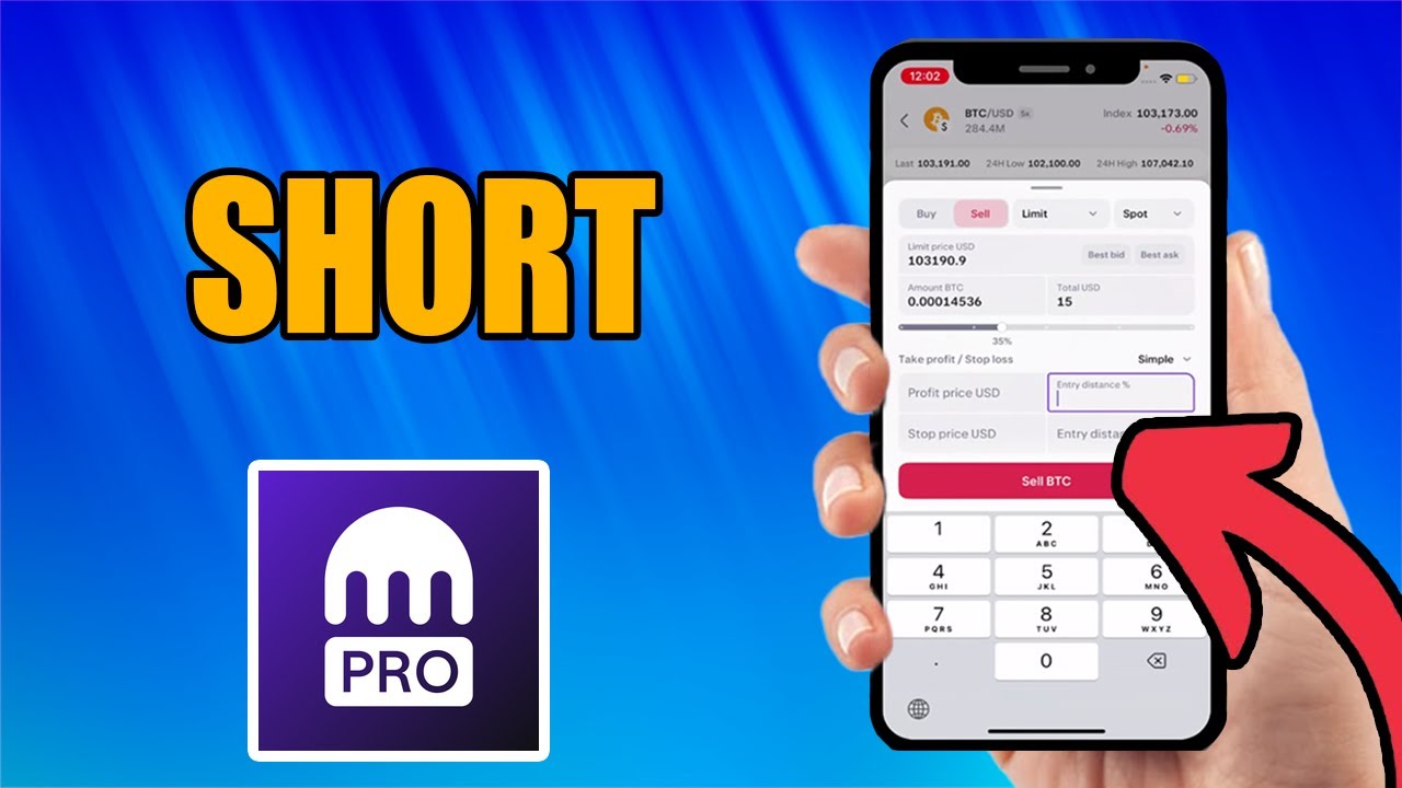 How To Short On Kraken Pro App | Sell Crypto On Kraken Pro - YouTube