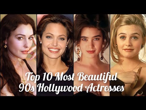 Top 10 Most Beautiful 90s Hollywood Actresses 🌍