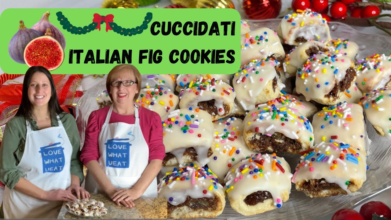 Sicilian Italian Fig Cookies called “Cuccidati” also know as ...