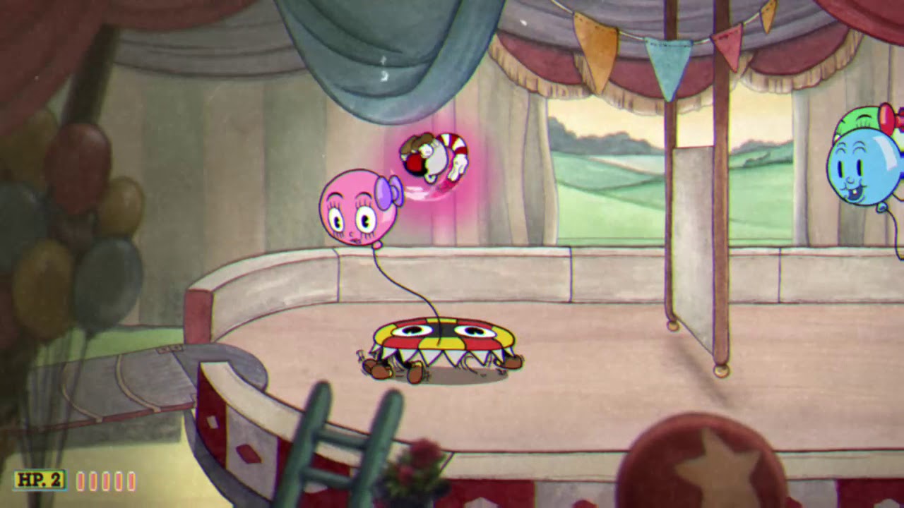 Cuphead bouncing ball achievement - YouTube