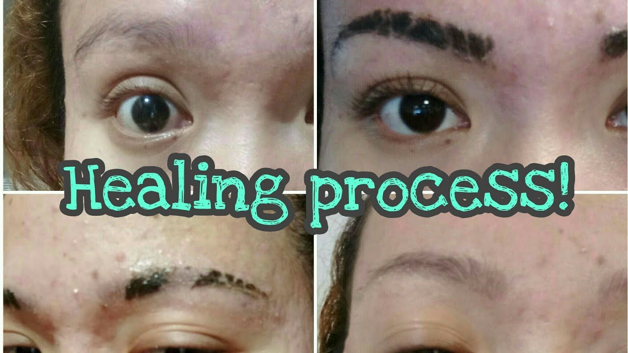 Microblading Healing Process | voLuptuousninaj - YouTube