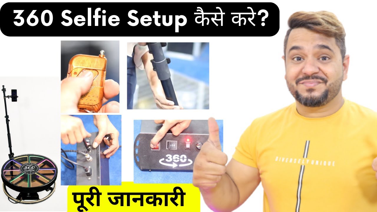 How to Install 360 Selfie Booth | How do you set up a 360 photo booth ...