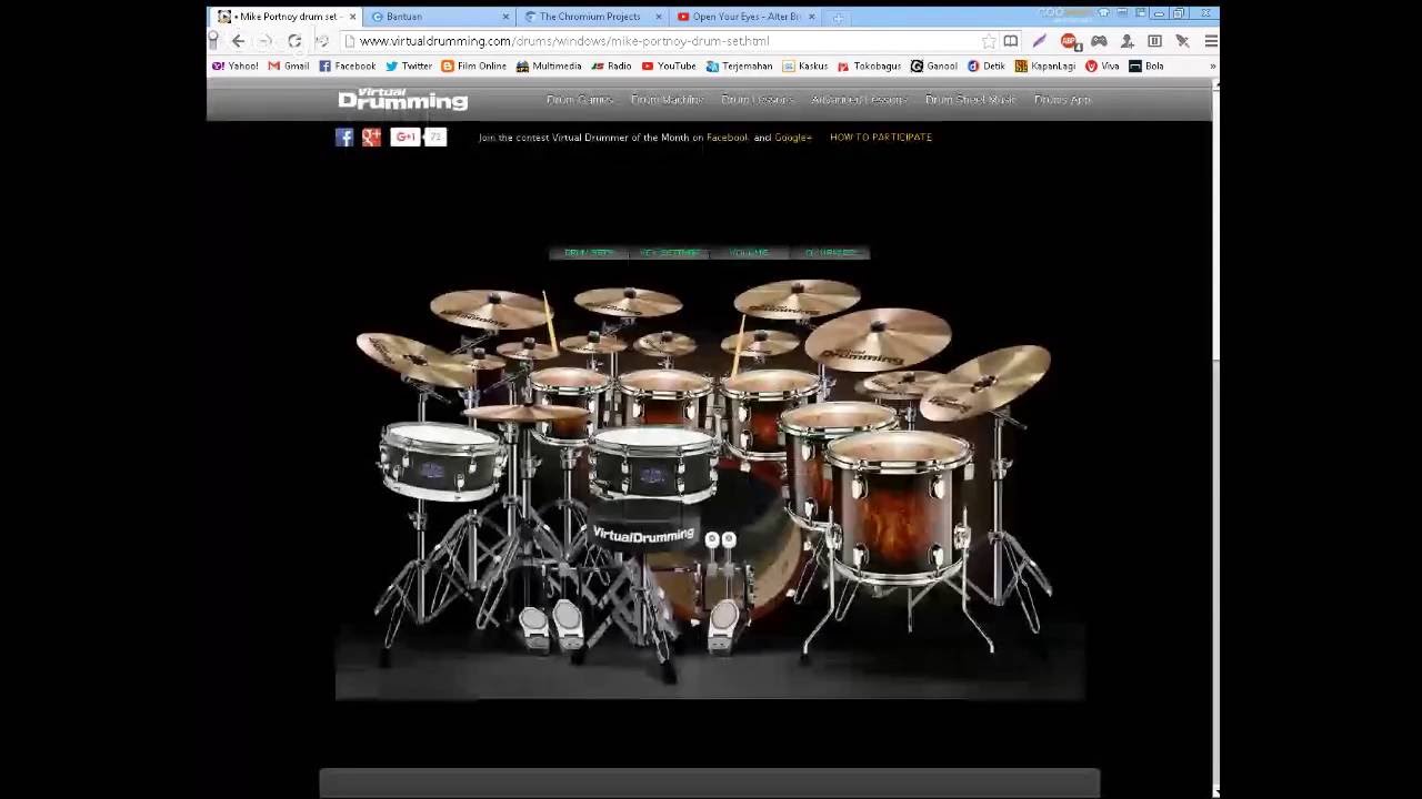 Virtual Drumming - YouTube
