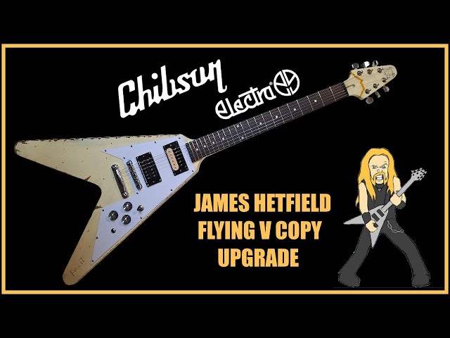 James Hetfield Flying V Copy