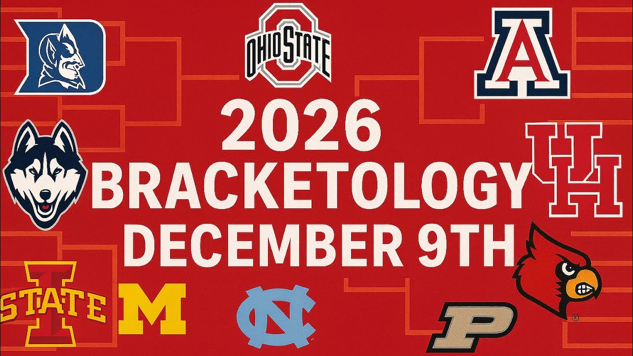 Bracketology Update - December 9, 2026 - YouTube