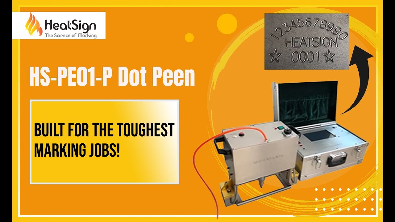 HS-PE01-P Dot Peen Marking Machine: Precision for Tough Environments ...