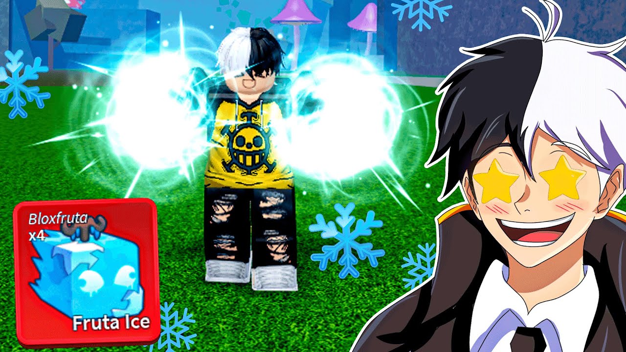 COMI E LIBERTEI TODO PODER DA FRUTA ICE no BLOX FRUITS!! - YouTube