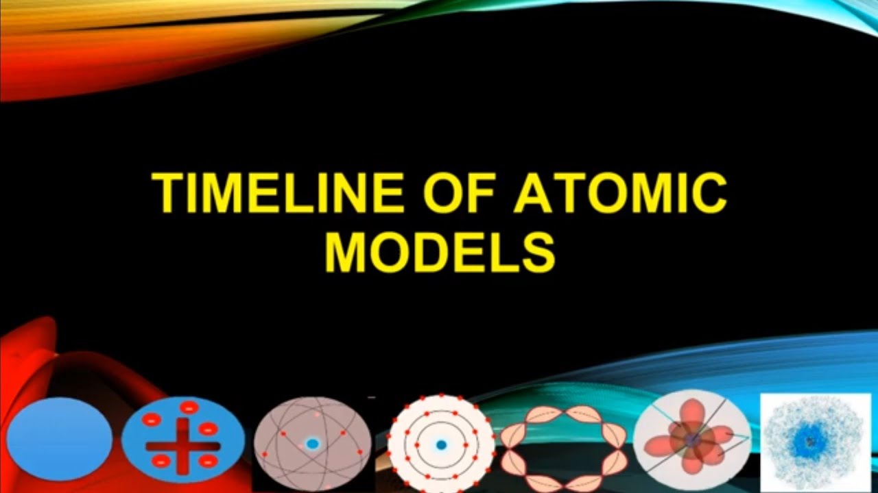 Timeline of Atomic Models - YouTube