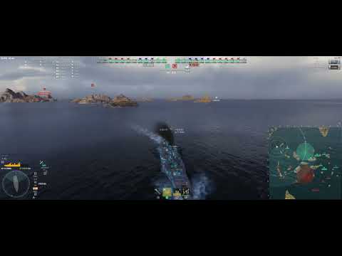 World of Warships Izmail RU Tier 6 BB