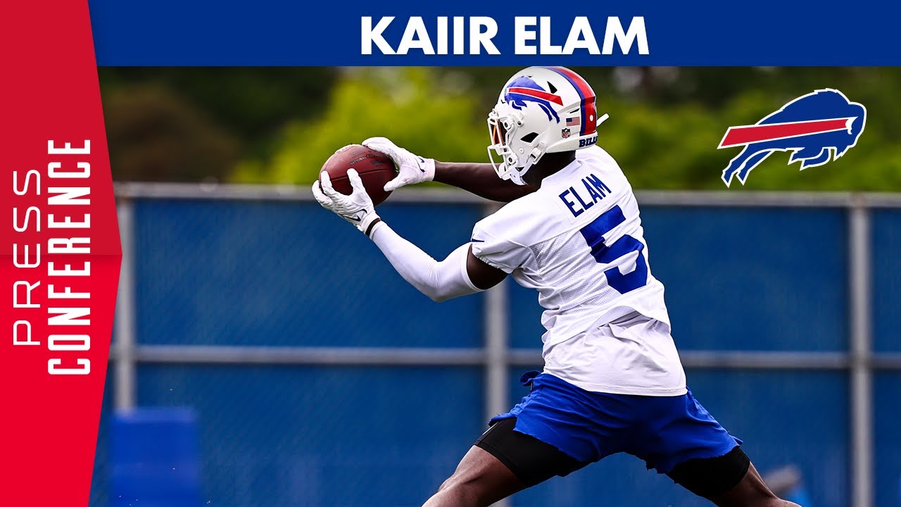 Kaiir Elam: "Play Fast And Free" | Buffalo Bills - YouTube