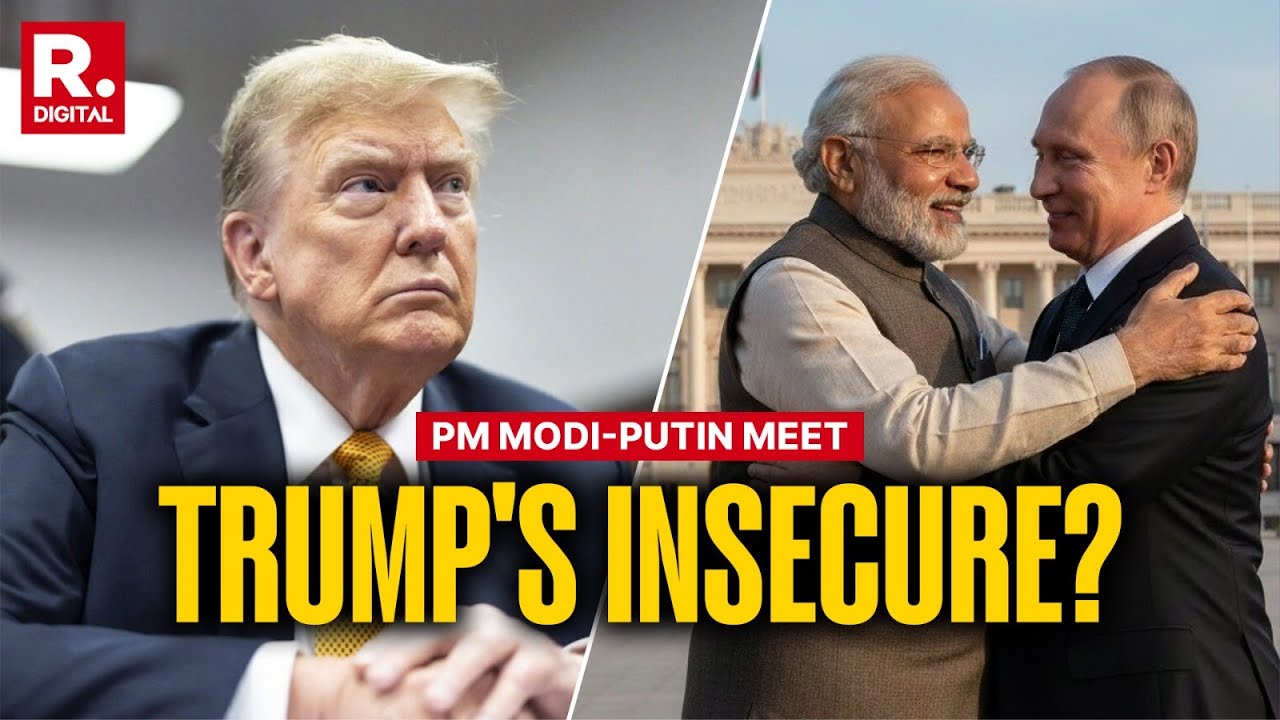 Putin-PM Modi Meet Leaves Donald Trump Insecure? | US Calls For Efforts ...