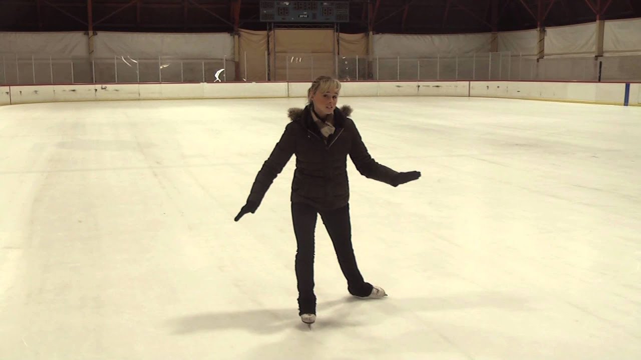 USFSA Basic Skills: 6F - Forward lunge - YouTube