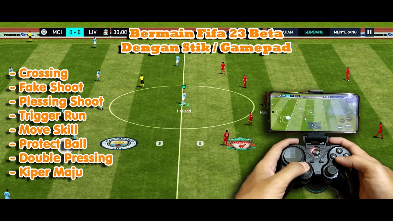 Tutorial Bermain Fifa 2023 Beta Dengan Stik Gamepad Ipega ...