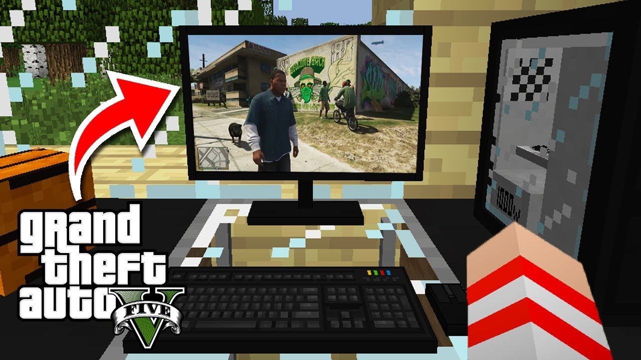 JOGUEI GTA DENTRO DO MINECRAFT ! (Recorde Mundial) - YouTube