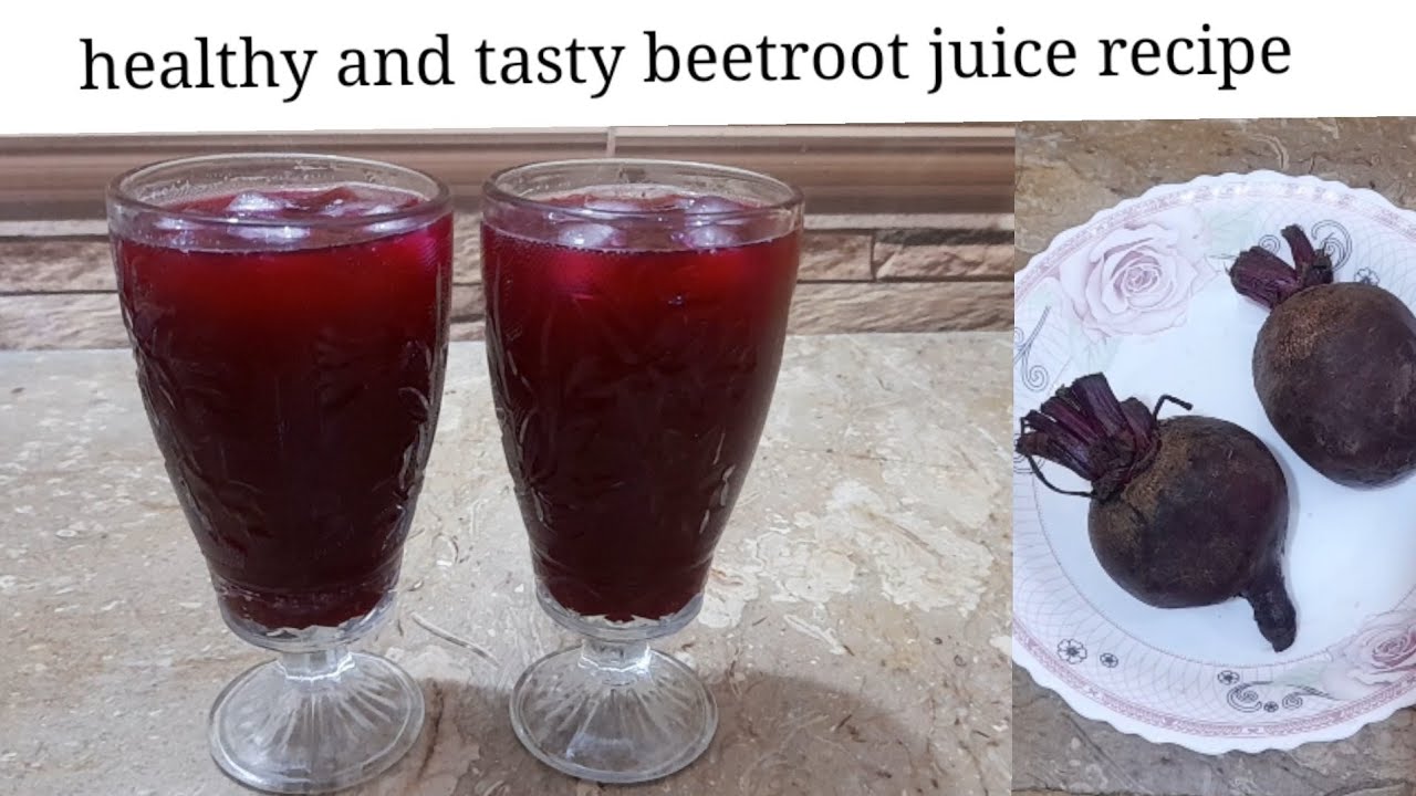 healthy and tasty beetroot juice recipe by mazedar pakwan - YouTube
