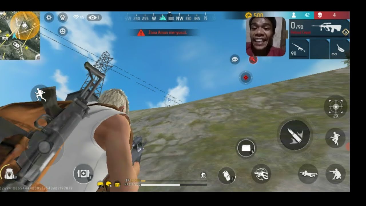 FREE FIRE:Kehabisan peluru di saat perang sedang Ramai....... - YouTube