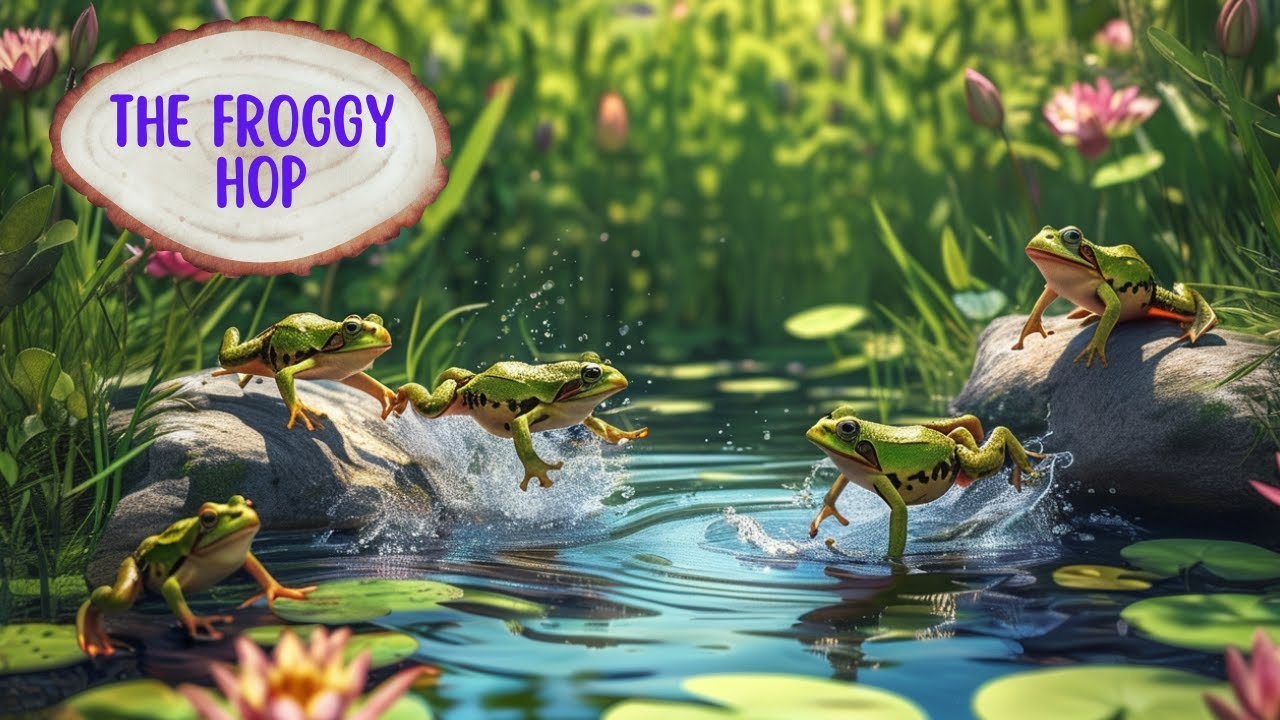The Froggy Hop | Jump Into Fun with Frogs – An Energetic Kids Song ...