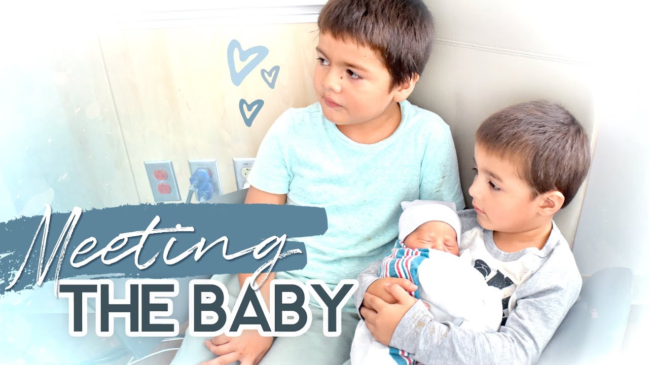 Our Boys meet their Baby Sister for the First Time! *Sweetest Reactions ...
