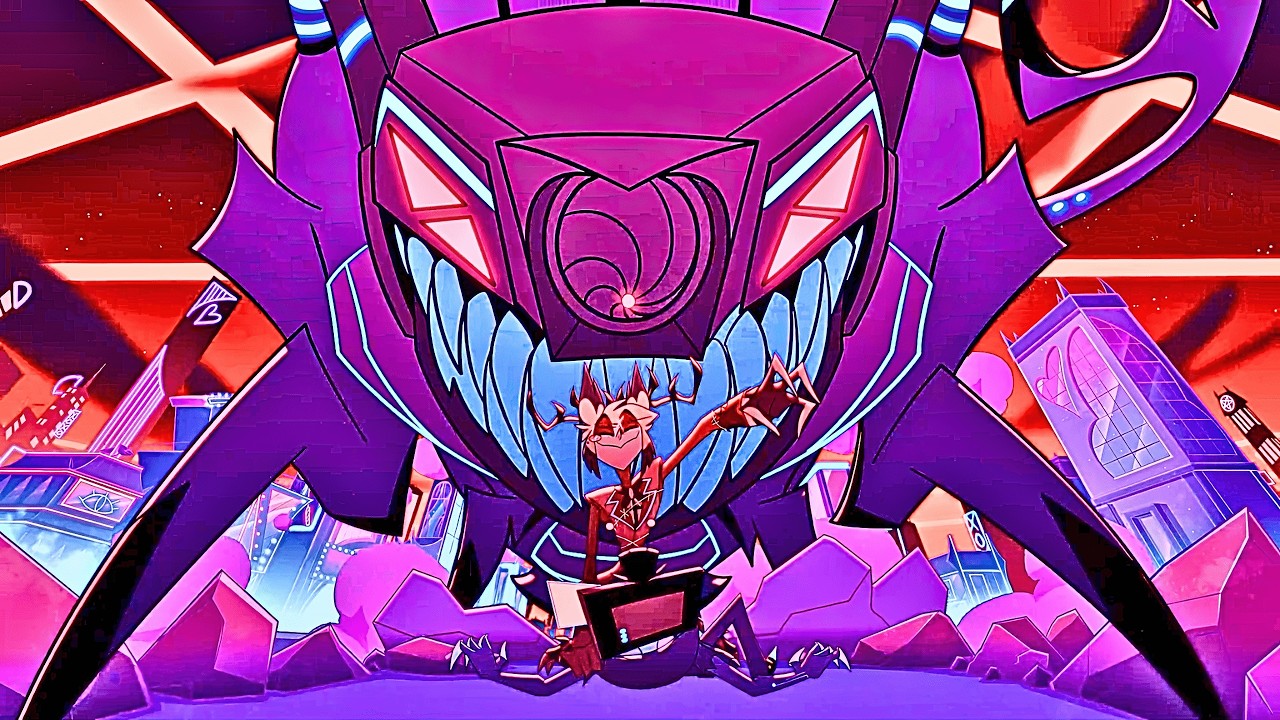 Hazbin Hotel | Vox vs Alastor Fight Scene Recap - YouTube