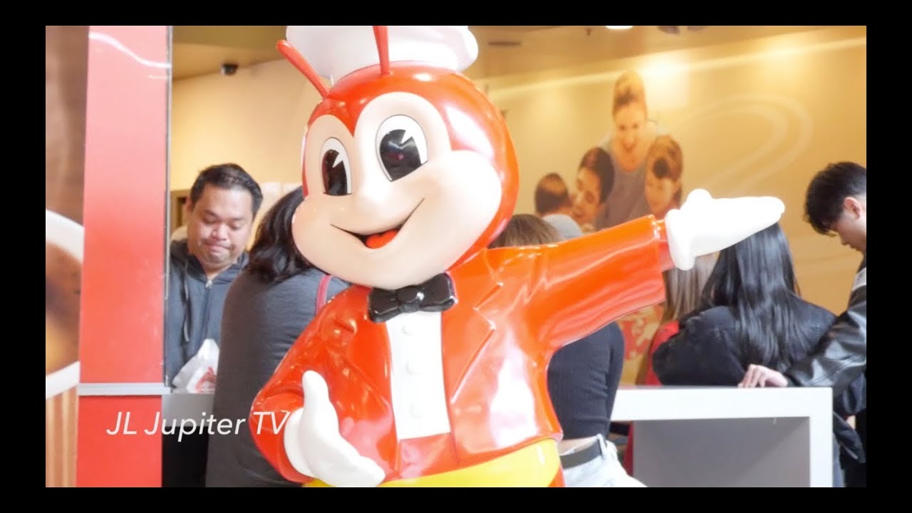 Filipino Jollibee Fast food is the BEST! [JL Jupiter tv] - YouTube