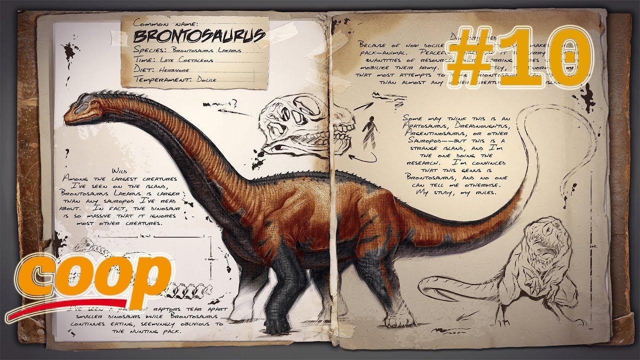 ON CAPTURE UN BRONTOSAURE | ARK: Survival Evolved [ coop ] ( FR ) #Ep ...