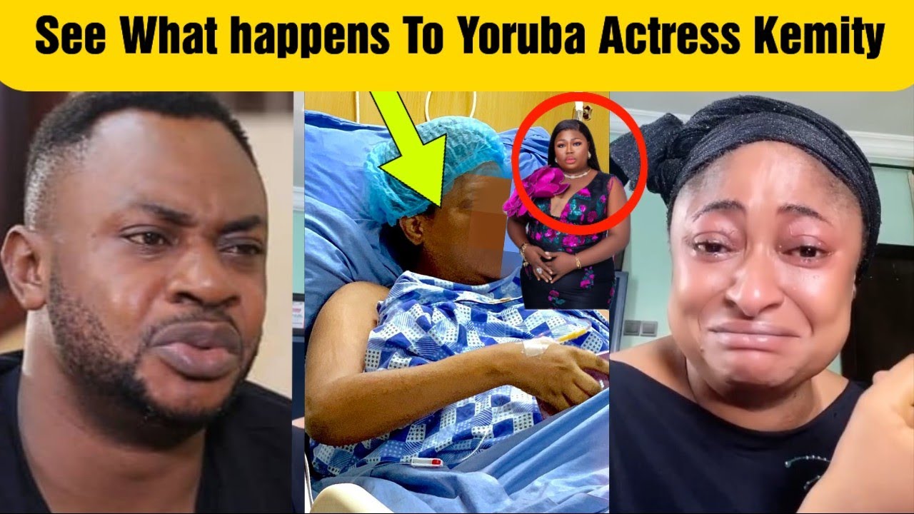 Tears Left And Right As This Happen To Yoruba Actress Kemity - YouTube