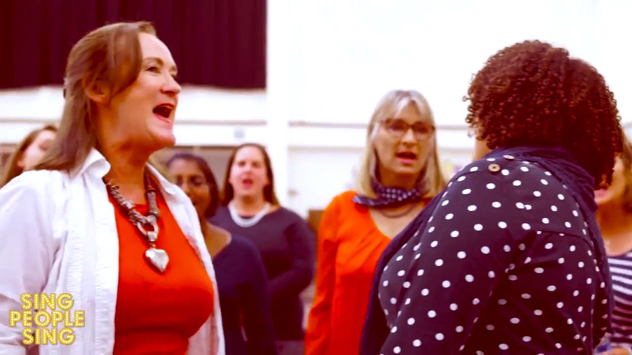 Sing People Sing in rehearsal September 2018 - YouTube