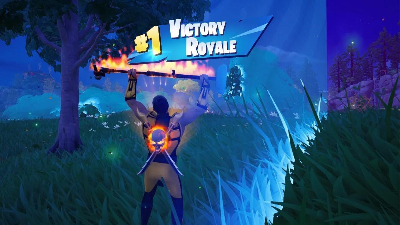 *NEW* MASK OFF SCORPION (MK3) SKIN IN FORTNITE PS5 + A VICTORY ROYALE ...