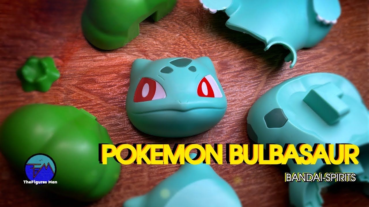 Pokemon Bulbasaur Model BY BANDAI SPIRITS | Speed Build | Stop Motion ...