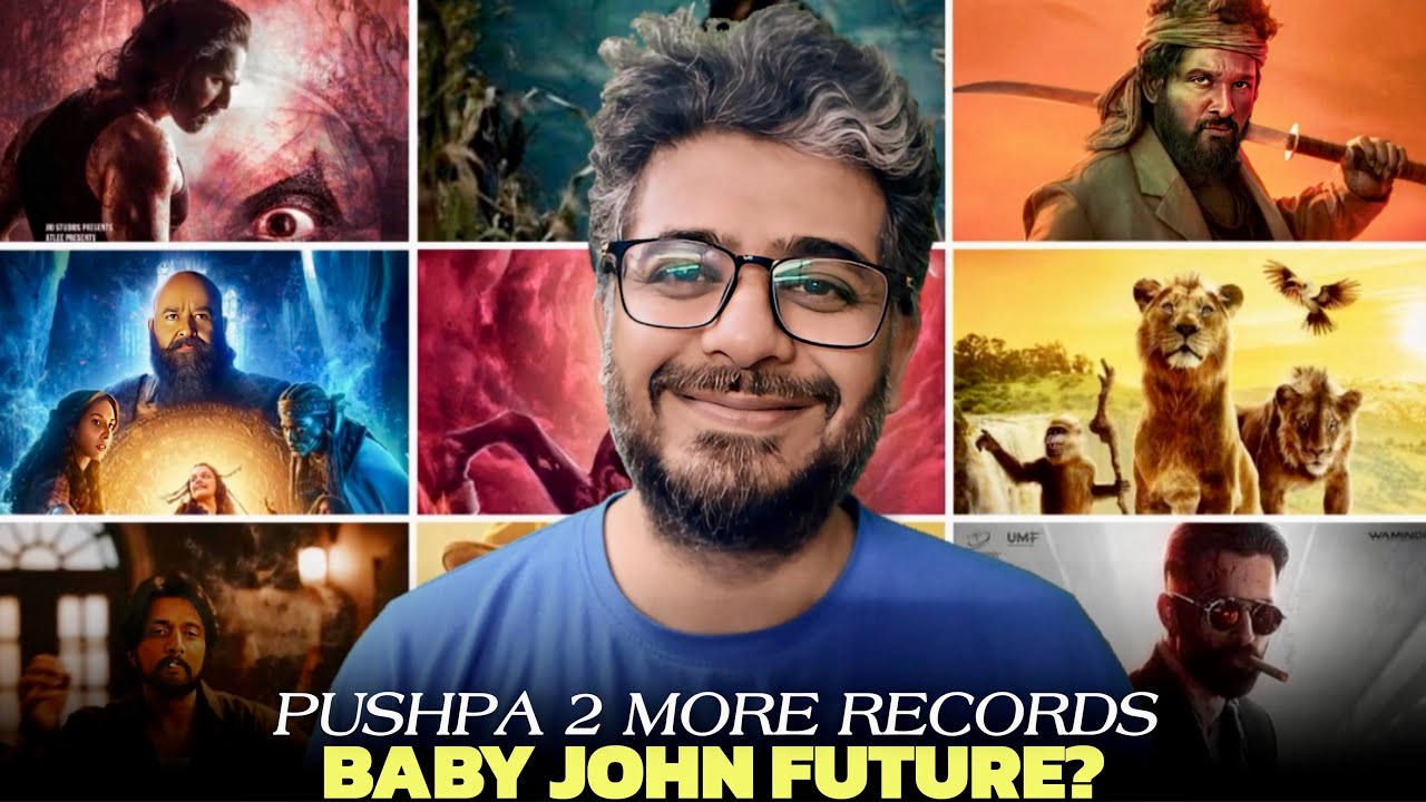 Pushpa 2 collection Day 22,Baby John Collection Day 2,Max Day 2, Barroz ...