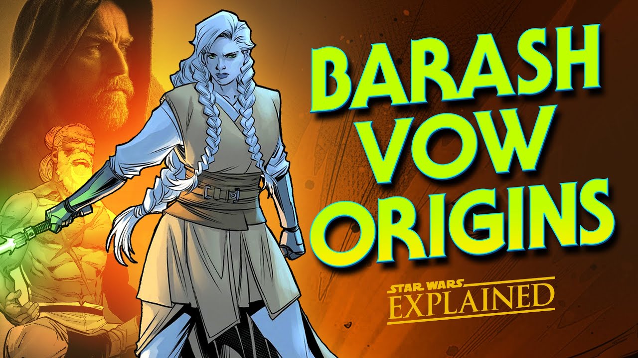 Why Jedi Went Into Exile - Barash Vow Origins - YouTube