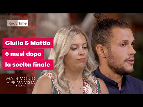 Giulia e Mattia si rivedono dopo 6 mesi | Matrimonio a prima vista ...