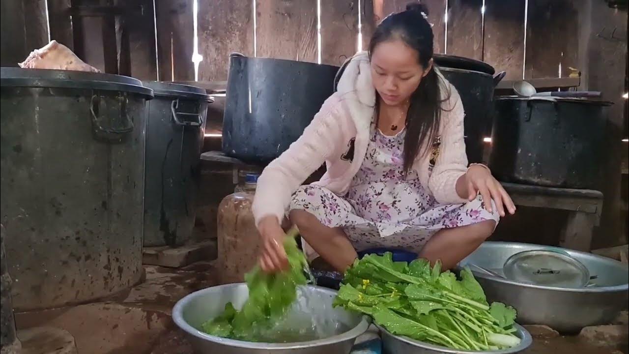 niam laus koob wb mu de zaub lo ua tshai rau peb noj os - YouTube