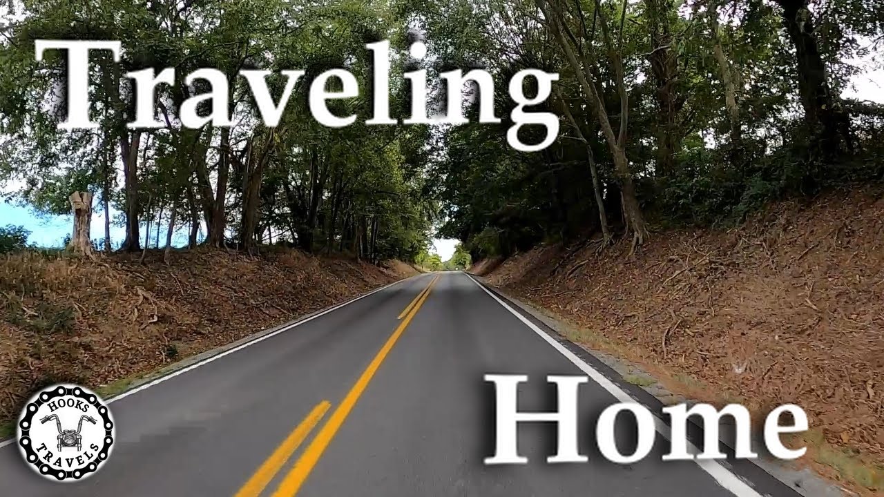 Traveling home on my motorcycle Red - YouTube